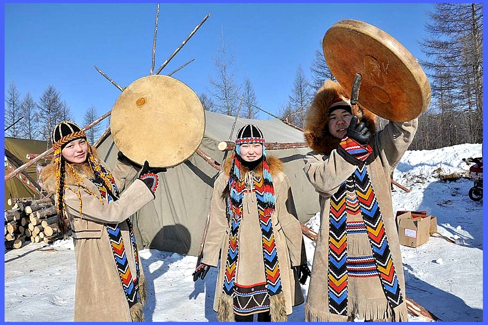 Siberian People And Native Americans